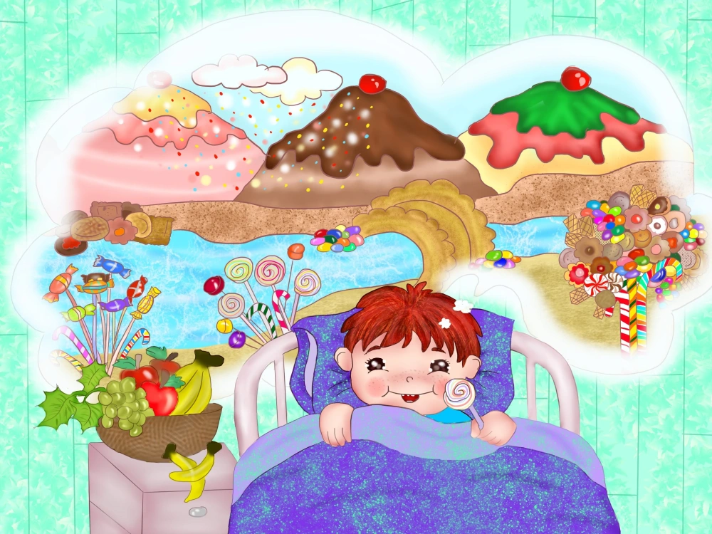 A cute book illustration | Upwork