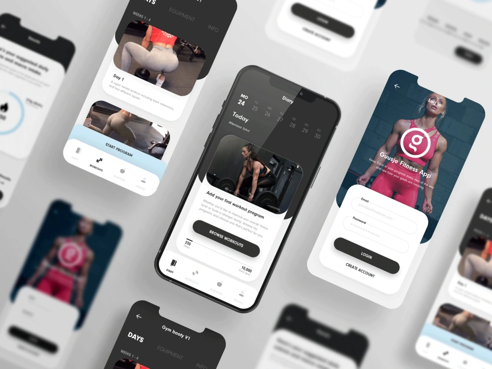 An amazing UI / UX Designs for your application whether it is mobile or ...