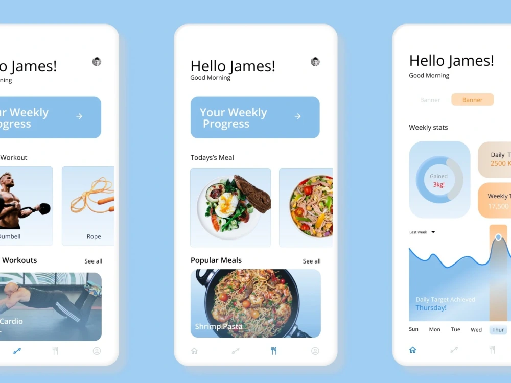 An aesthetic mobile app/UI UX design/mobile design/dashbaord | Upwork
