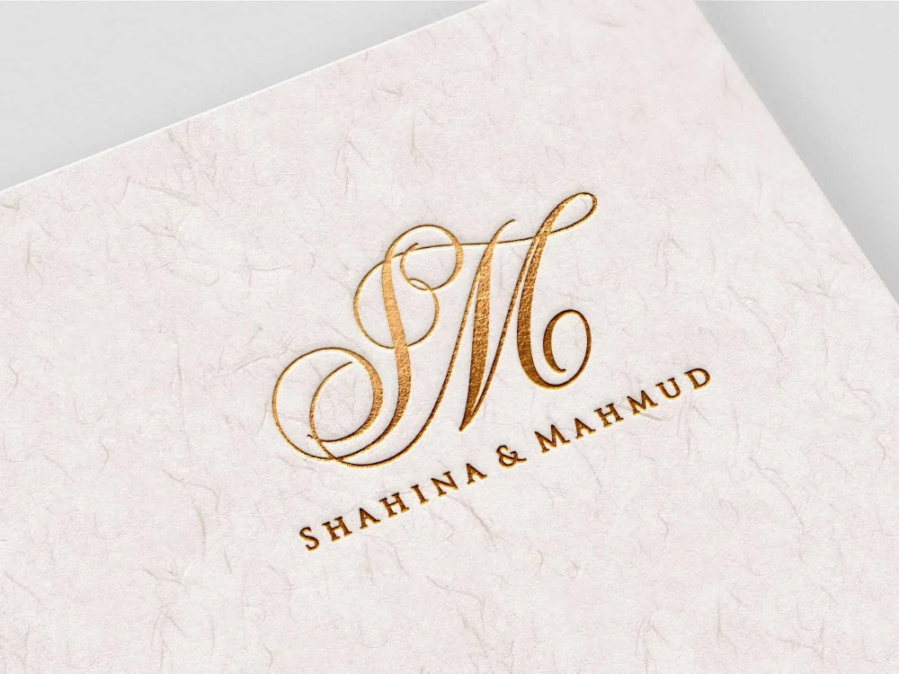 Your amazing wedding monogram for your special day! | Upwork