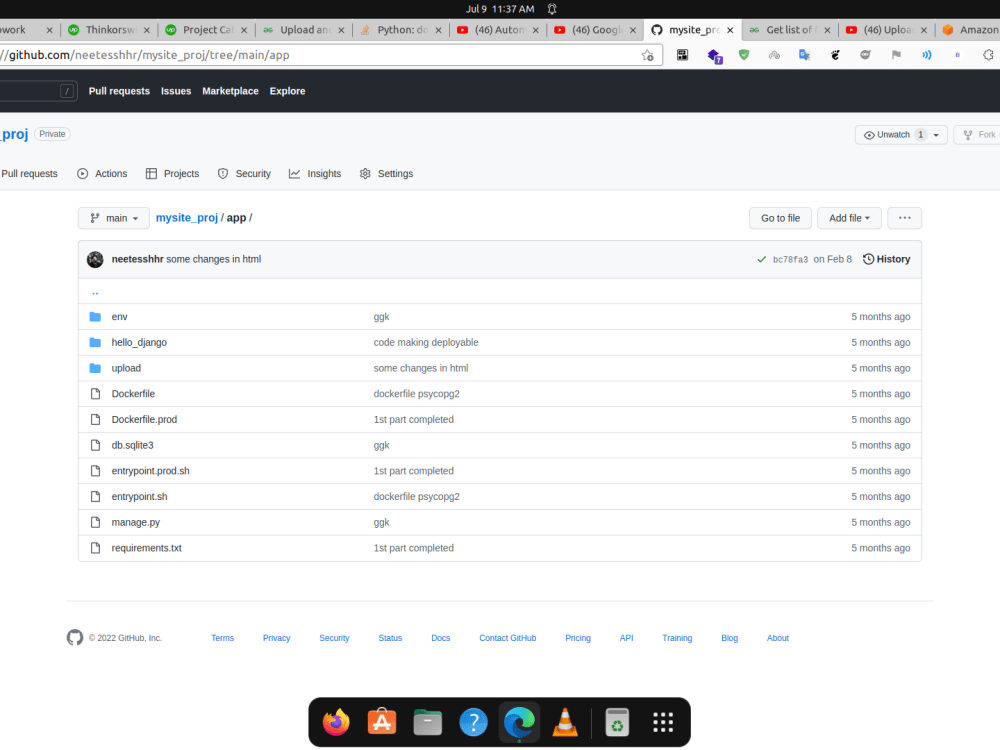 A containerized Django web app hosted in ANY cloud platform | Upwork A containerized Django web app hosted in ANY cloud platform | Upwork