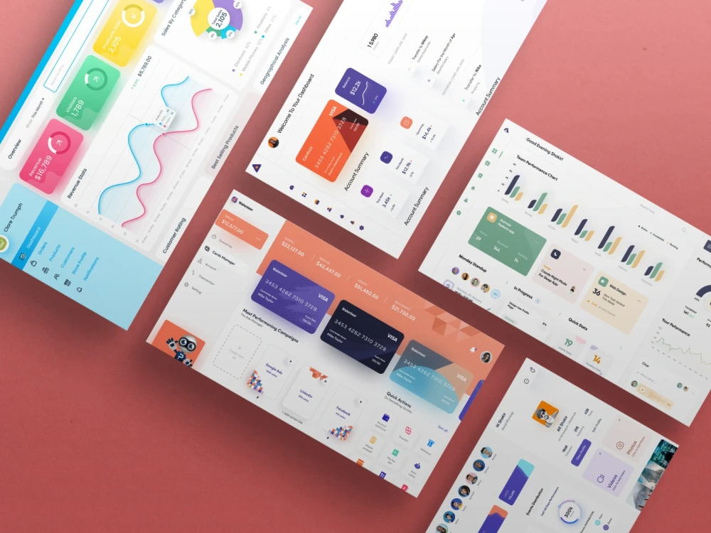 Modern website UI UX design or mobile app UI UX design | Upwork