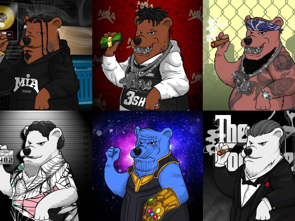 Awesome and unique 2d Nft art character / collection | Upwork