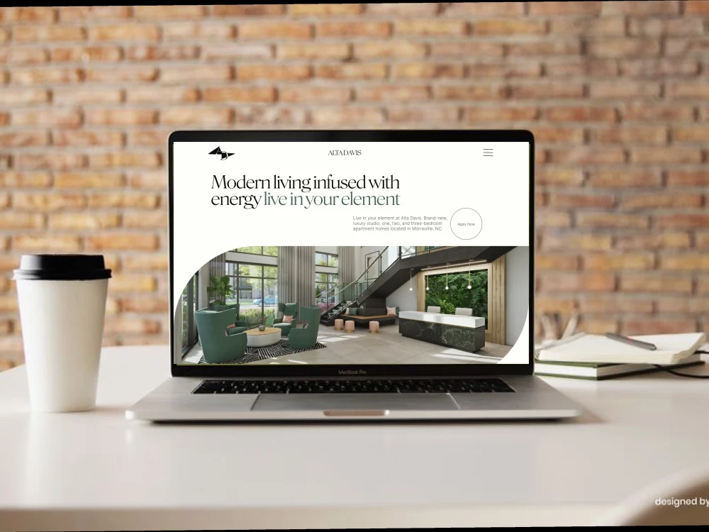 A clean and modern website design. | Upwork