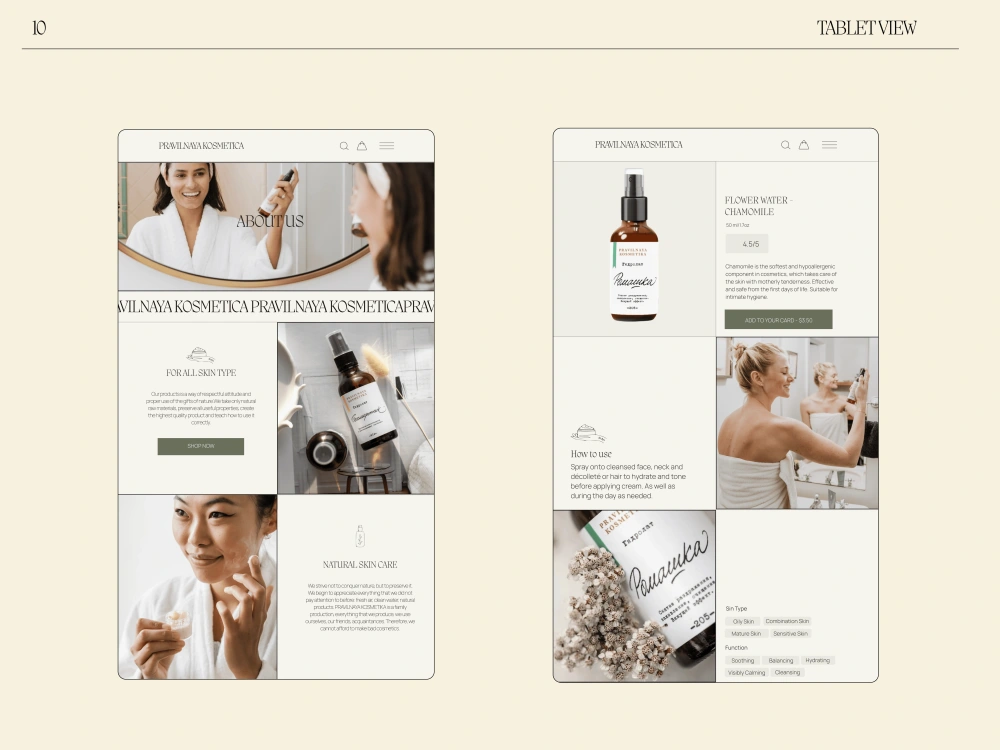 A clean and modern website design. | Upwork