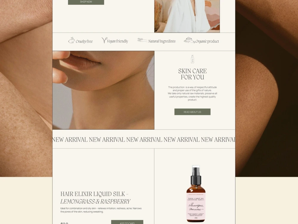 A clean and modern website design. | Upwork