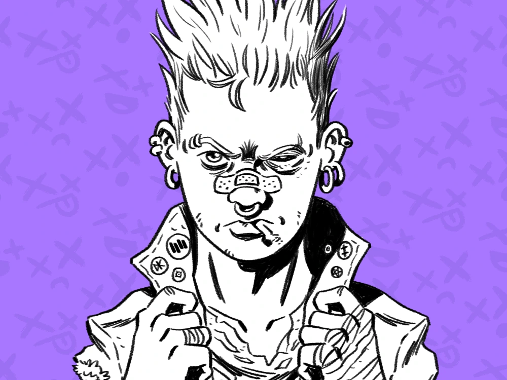 A pop art-style illustration/pin-up/splash page! | Upwork
