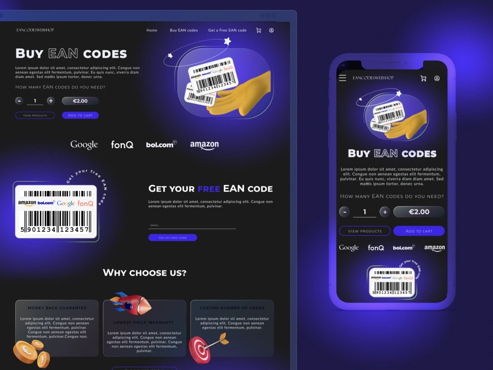 An outstanding UI design for your website based on UX Research | Upwork