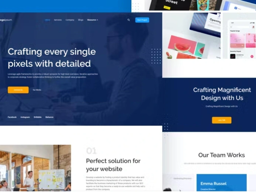 A wonderful UI/UX design for your project | Upwork