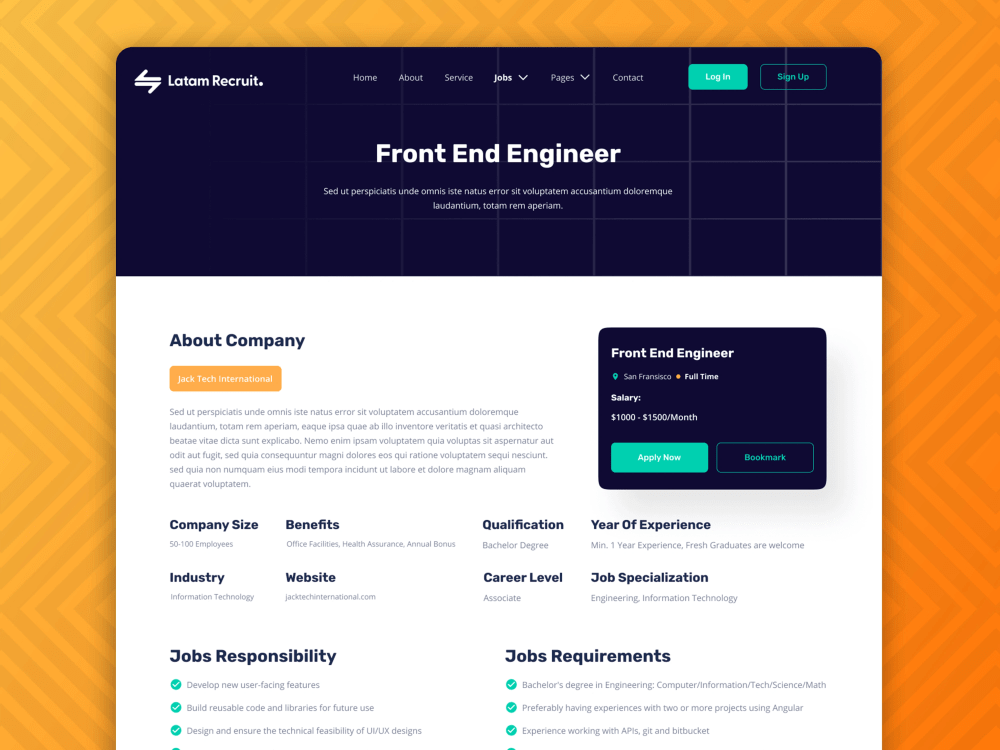 A wonderful UI/UX design for your project | Upwork