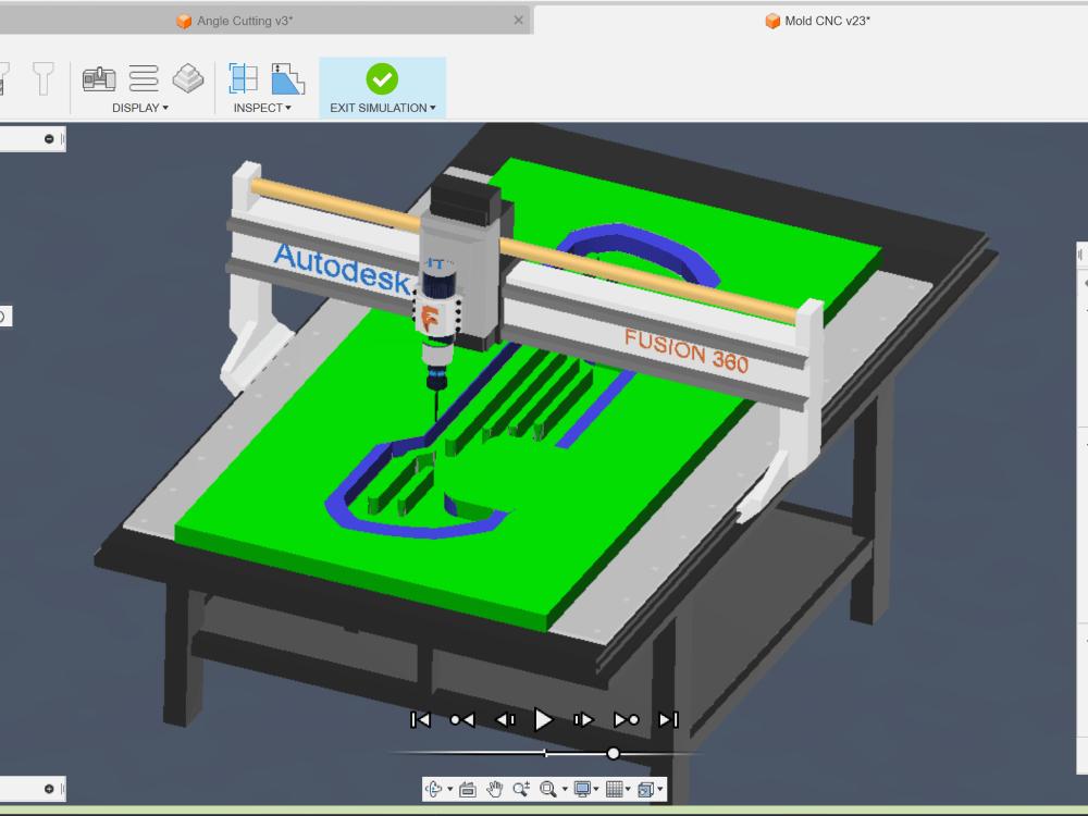 The CNC program of your part using Fusion 360, Solidworks or Mastercam ...
