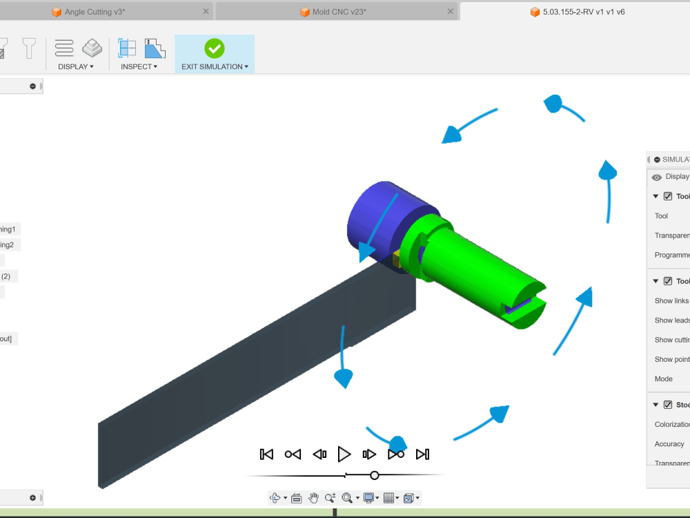 The CNC program of your part using Fusion 360, Solidworks or Mastercam ...