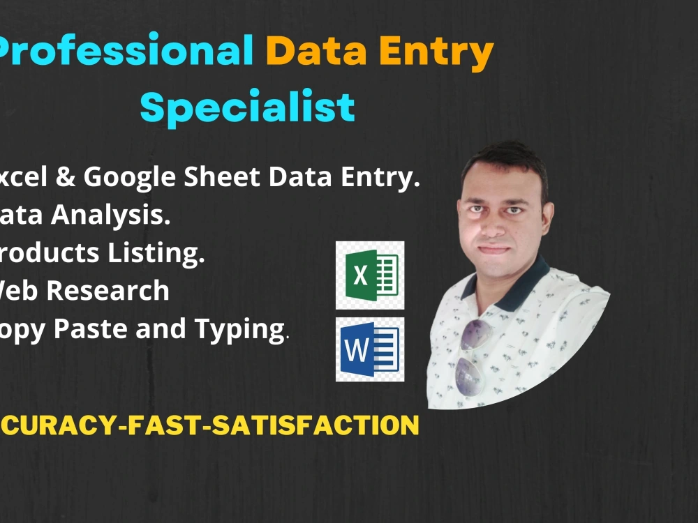 Accurate Data Entry and Precise Data Analysis | Upwork