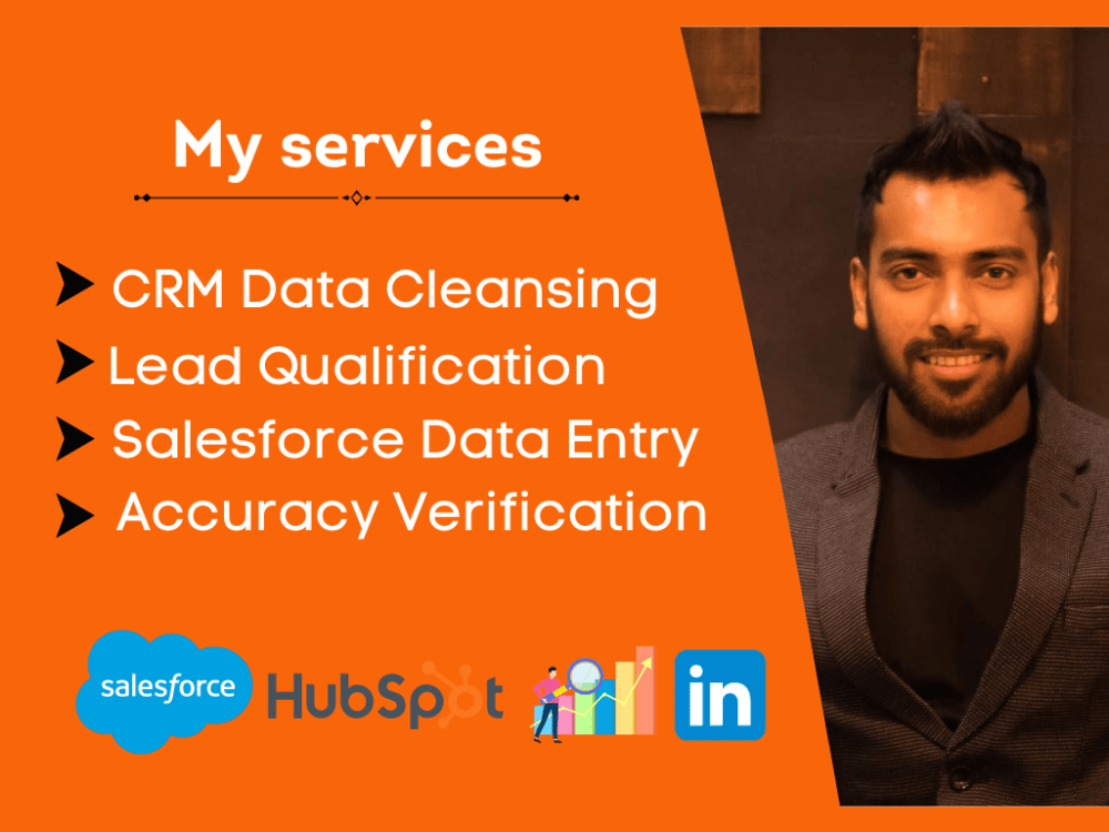 CRM data cleansing, data enrichment, accuracy verification, data ...