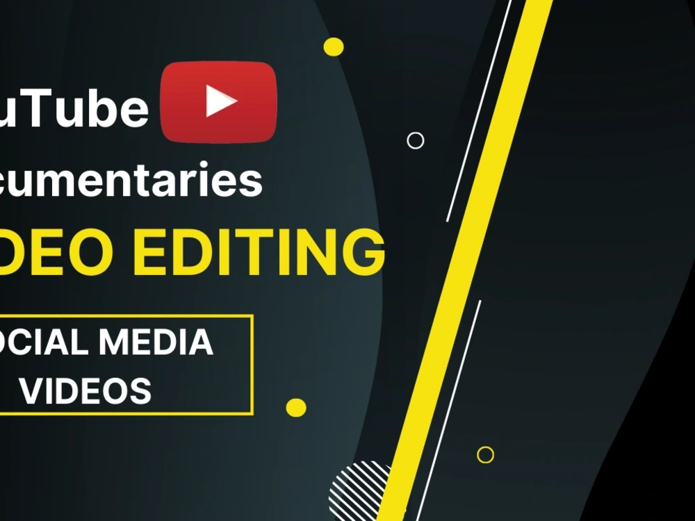 An Expert Video Editor For YouTube Channel, Documentary style video ...