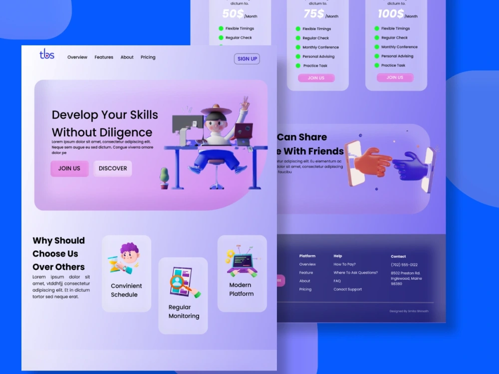 A fantastic website design that will double your business | Upwork