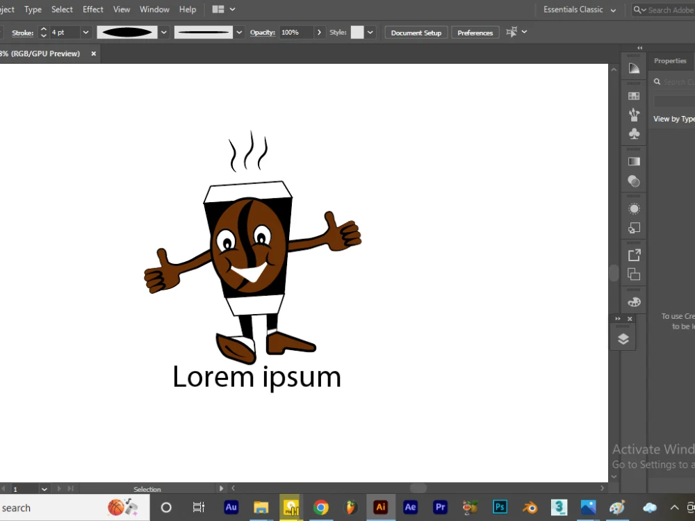 A unique mascot / cartoon logo design | Upwork