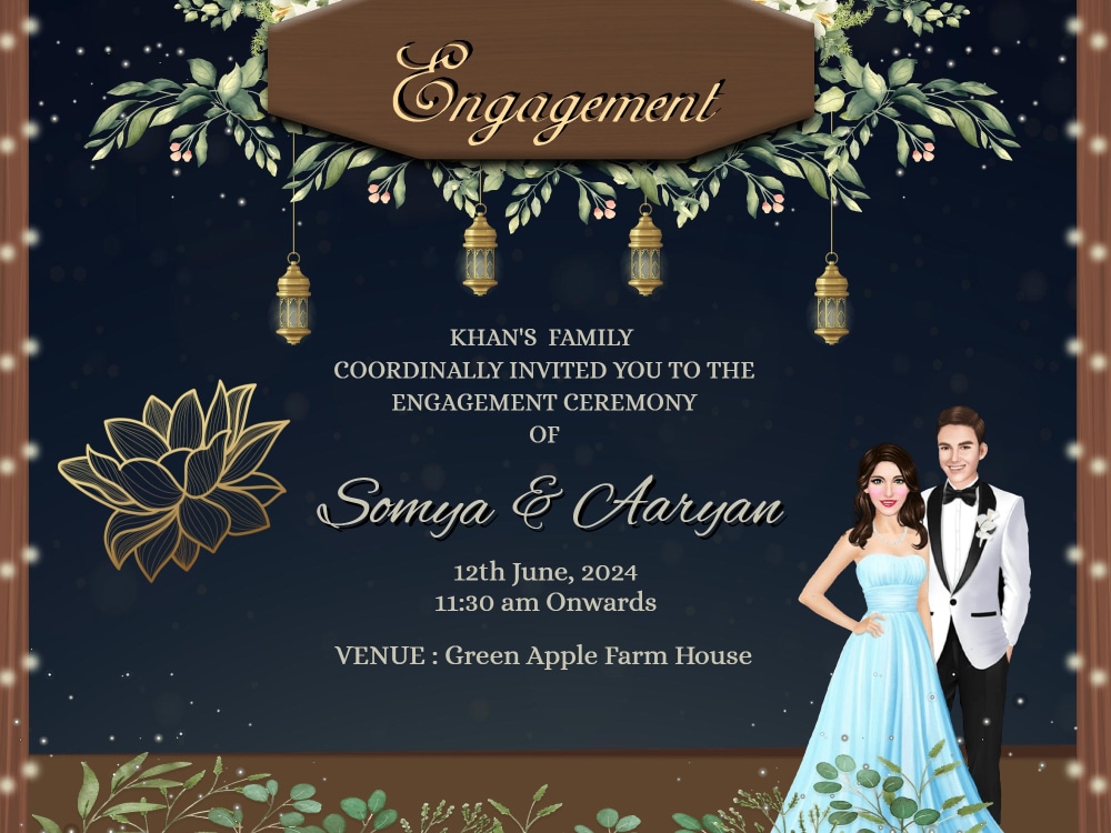 A beautiful invitation cards | Upwork