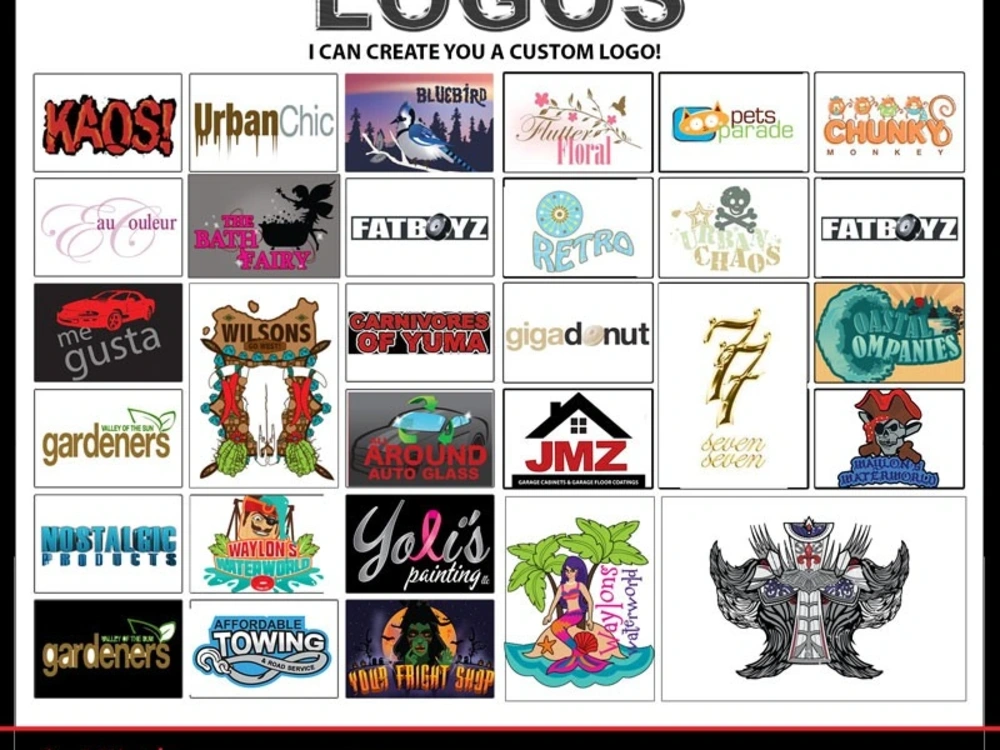 High Resolution Logo Designs Vector Designs CourtneyHoover.com | Upwork