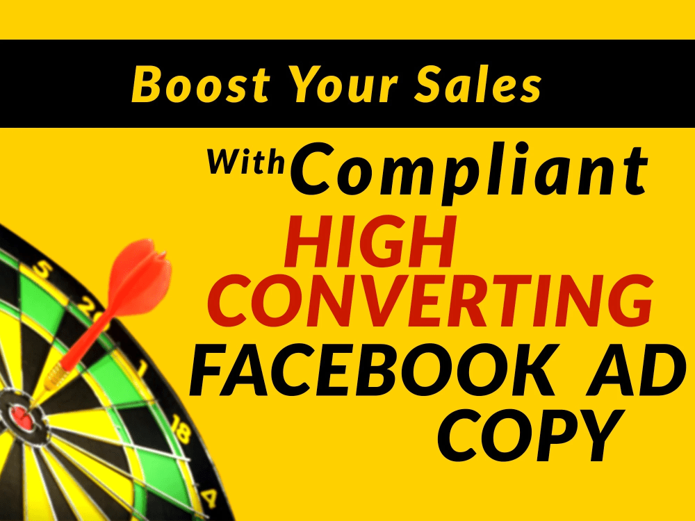 A high converting, compliant Facebook ad copy | Upwork
