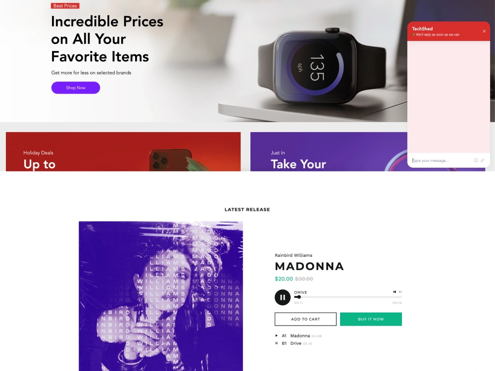 A Powerful & Beautiful E-commerce Storefront - Built by E-commerce ...