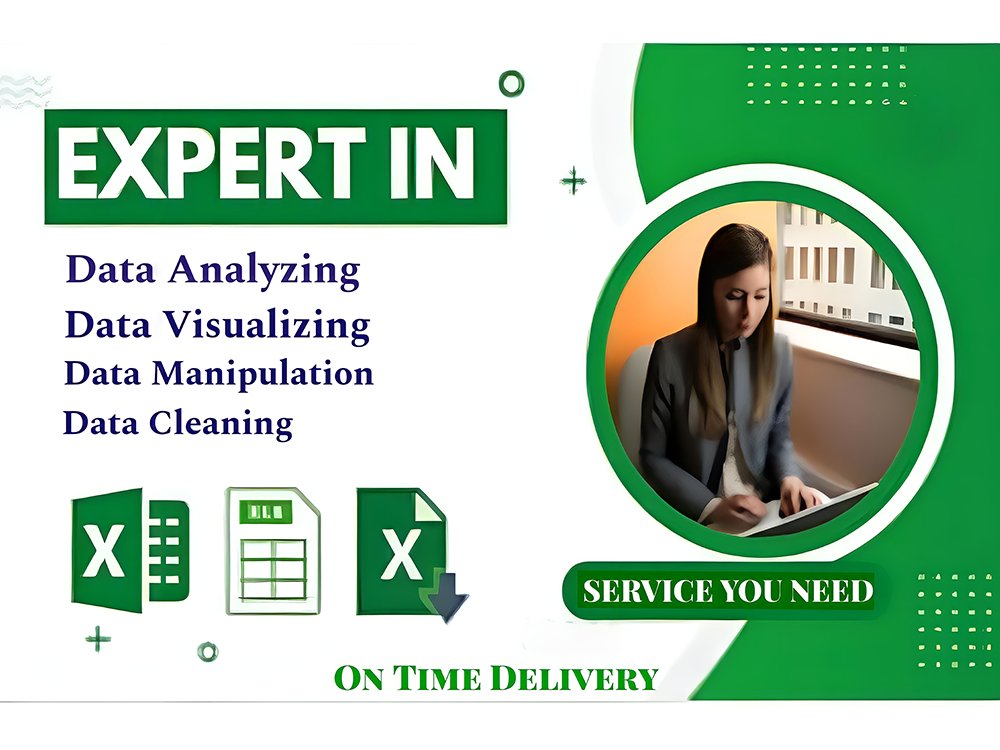 Excel Data Analyst| Data Cleaning| Data Visualization | Upwork