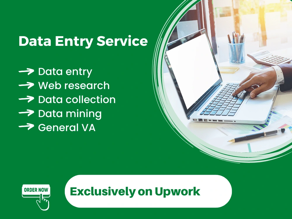 Fast and accurate data entry | Upwork