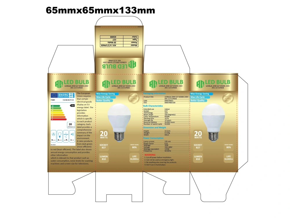 Premium and attractive label design and packaging design/Box design ...