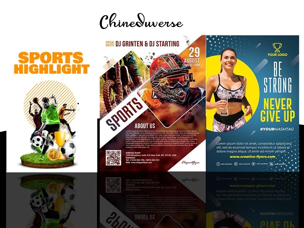A creative design for your sport flyer, event flyer for social ads | Upwork