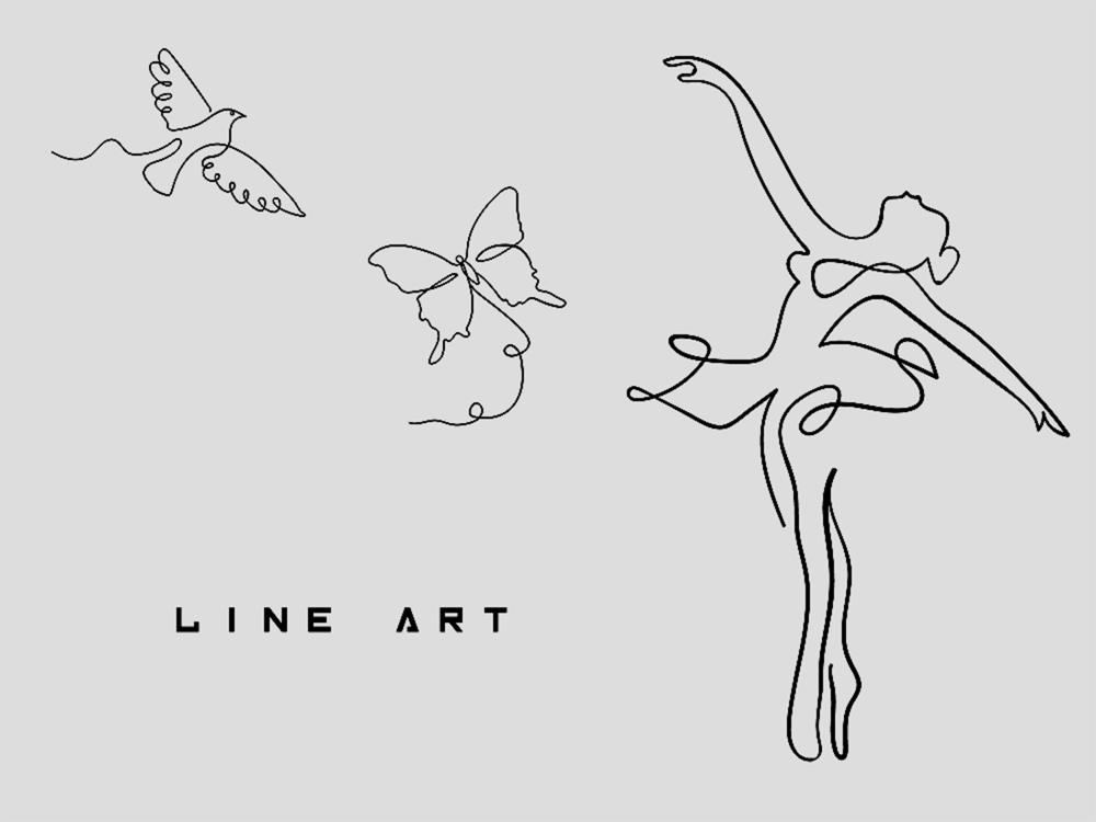 Vector fine line art drawings for your next project | Upwork
