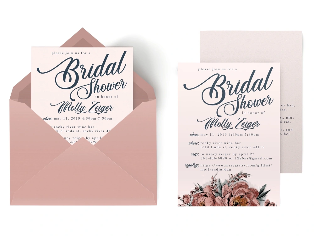 A beautiful invitation designed for any occasion. | Upwork