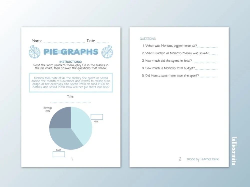 A captivating layout design for an educational workbook or worksheet ...