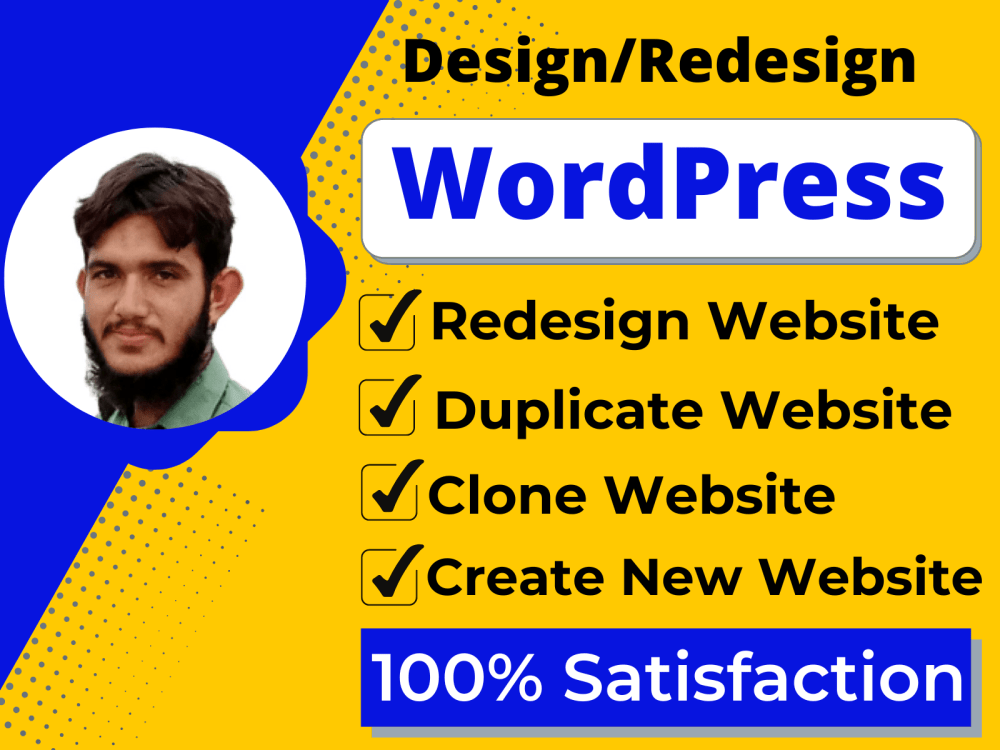 Design, Clone, Duplicate, Revamp or Redesign WordPress Website, Elementor | Upwork