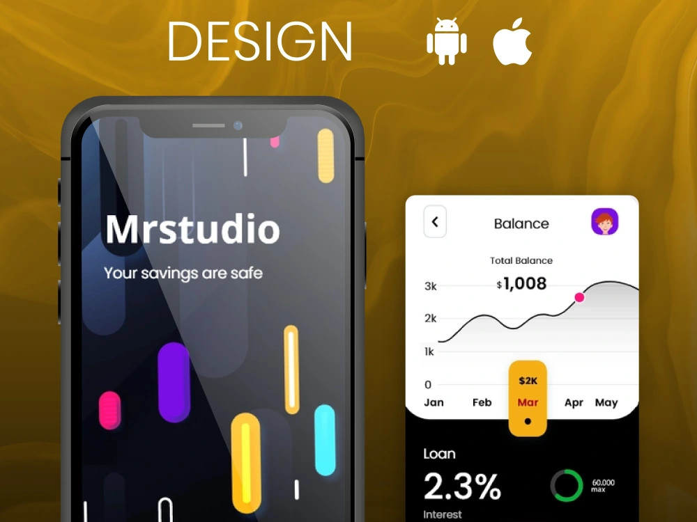 An interactive mobile app designed | Upwork