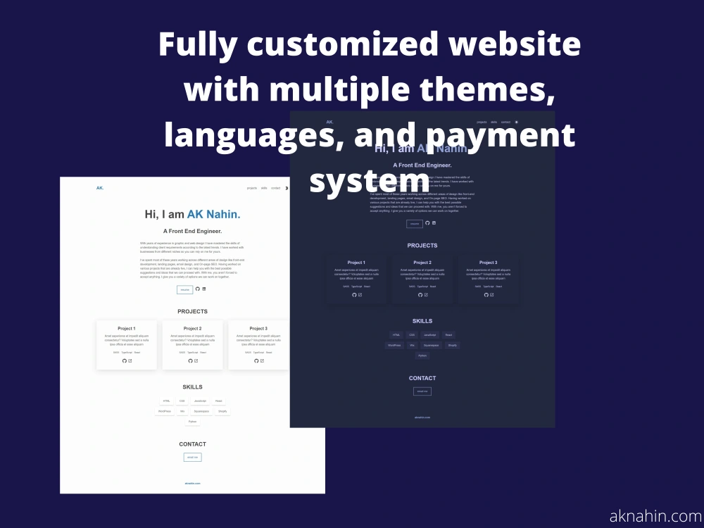 A super fast and responsive react.js website | Upwork