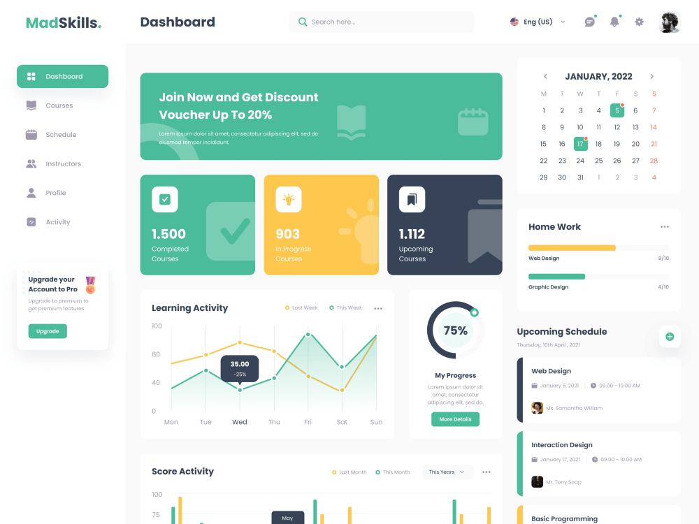 An incredible high-fidelity UX/UI prototype | Upwork