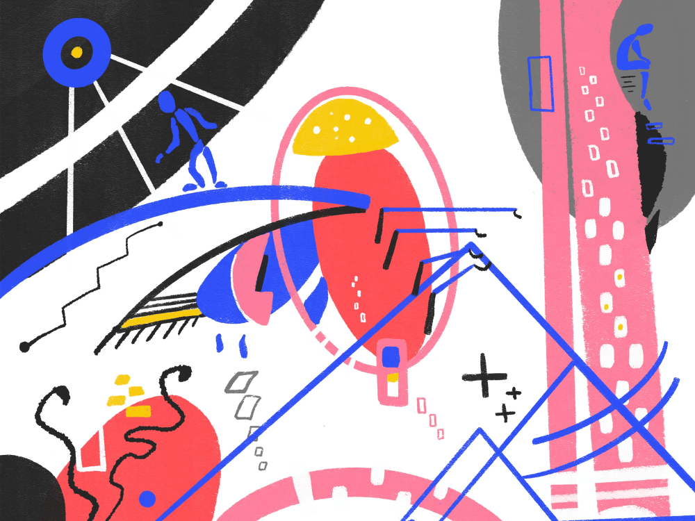 A collection of abstract NFT artwork for OpenSea | Upwork