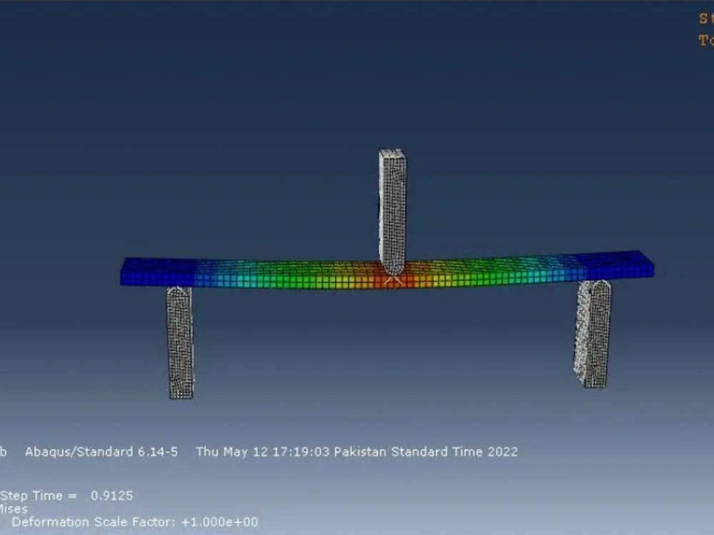 FEA, CAE analysis simulation from 3d design using Abaqus | Upwork