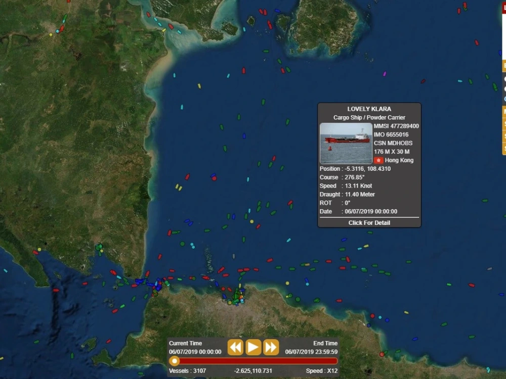 Web GIS Vessel Tracking & Monitoring | Upwork