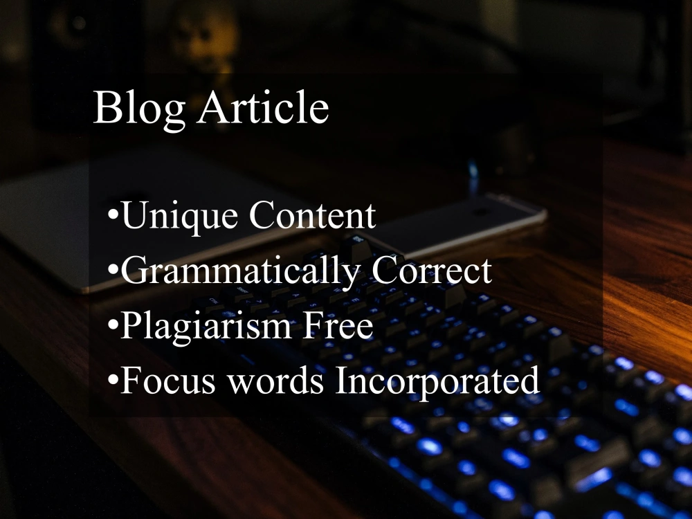 A 500-word blog article on any niche (except technical) | Upwork