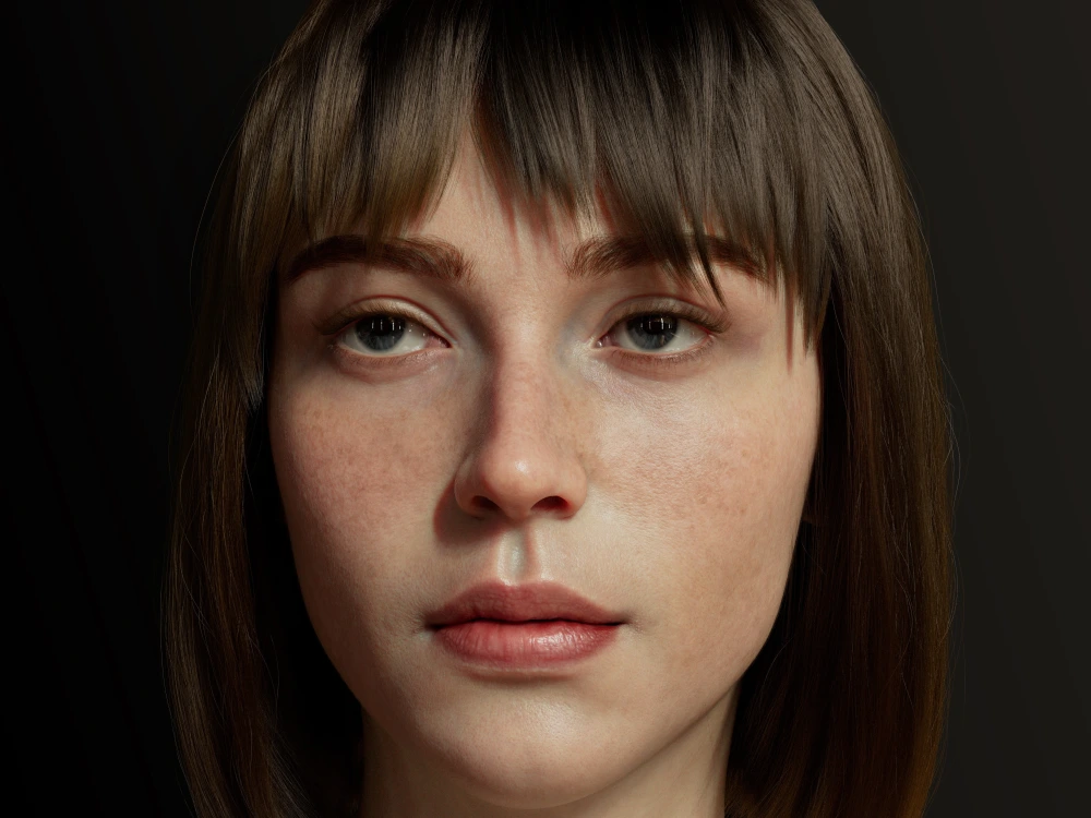 3D Super Realistic Head for Film or Games | Upwork