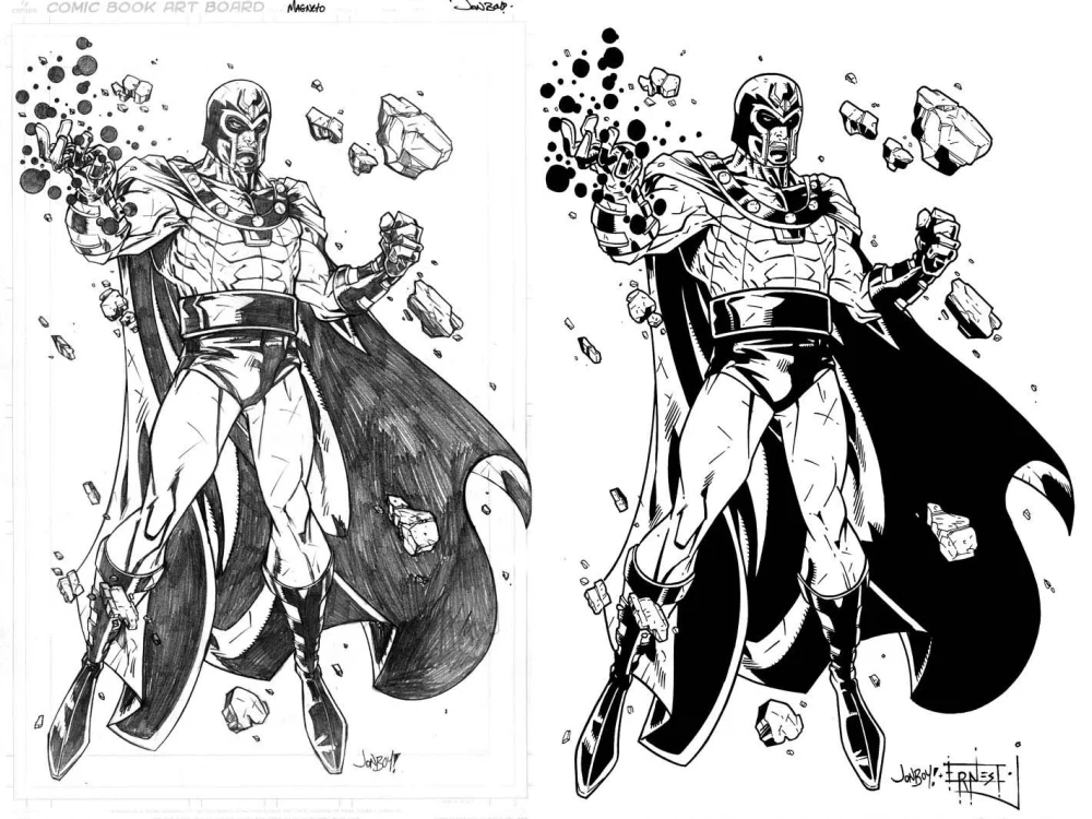 A superb inking for your comics. | Upwork