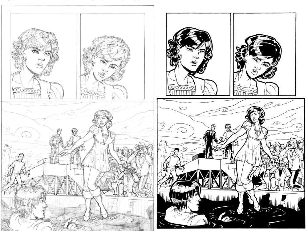 A superb ink for your comics. | Upwork