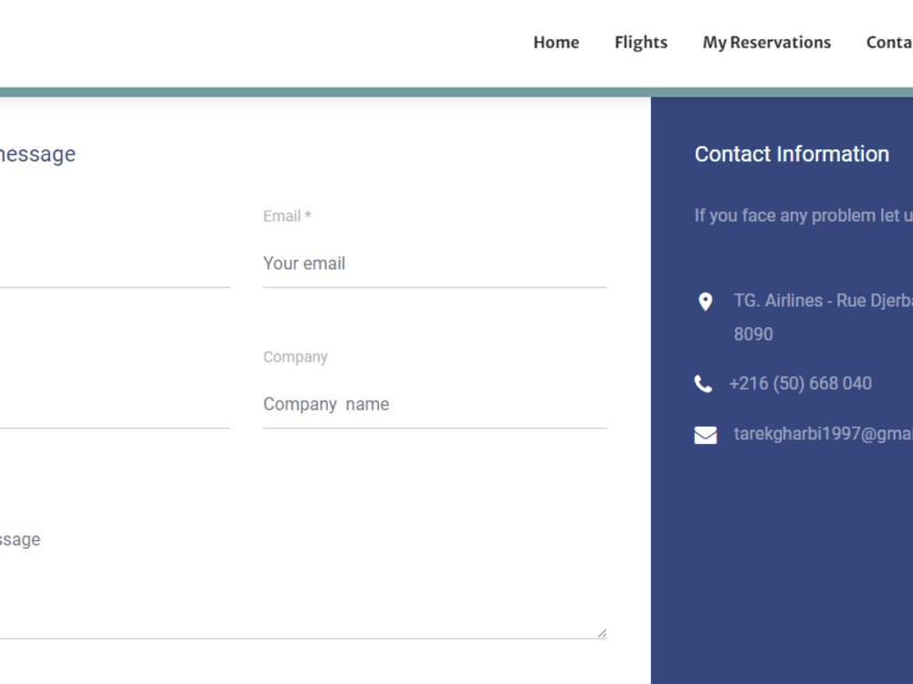 An amazing Django website for airline booking | Upwork