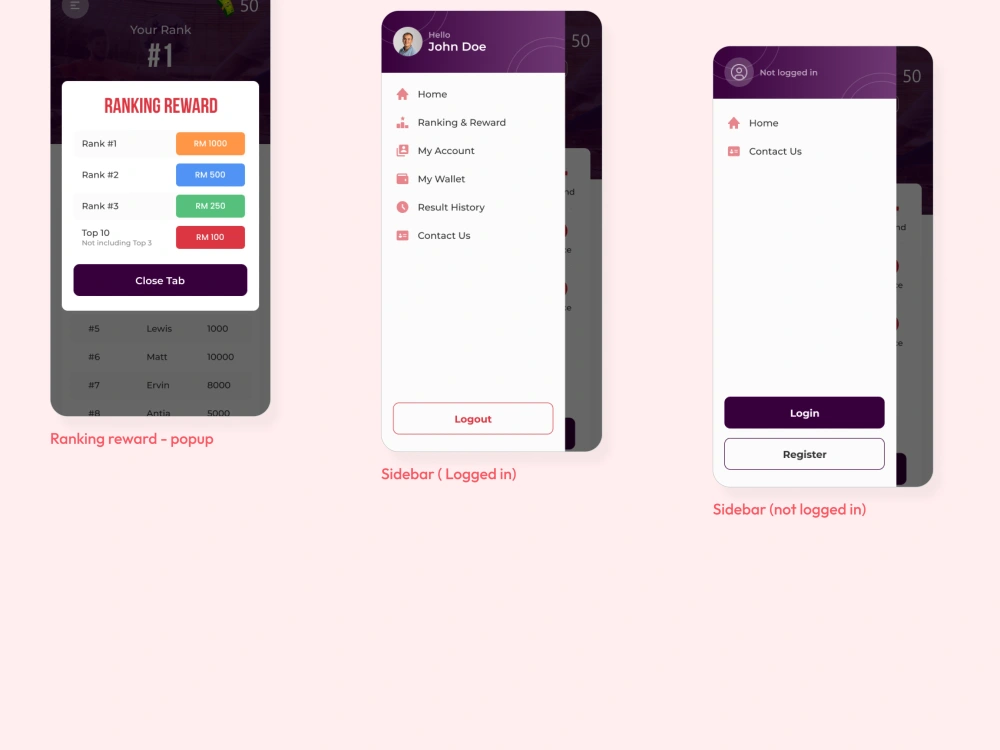 Amazing UI UX for mobile app user interface | Upwork