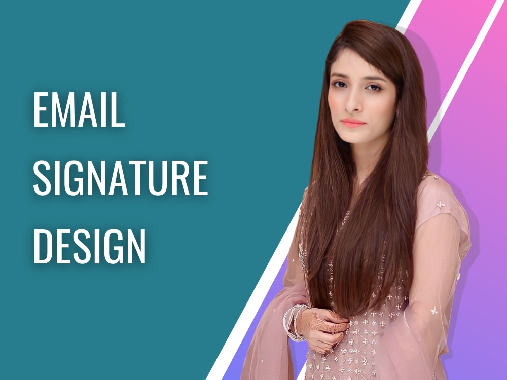 Professional signature design for emails, custom email signature ...