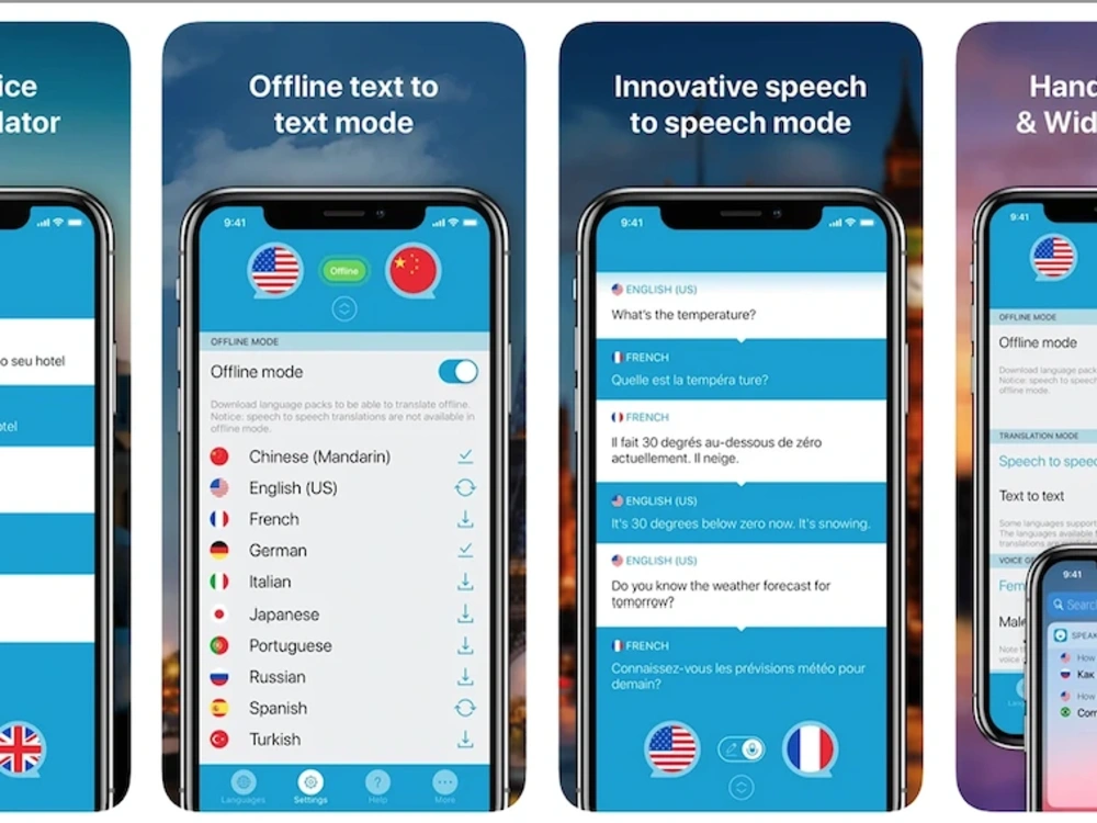 Fully Custom Voice, Language translator App on android and iOS with admin | Upwork