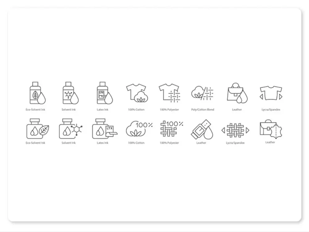 5 nice and professional line icons for your project | Upwork