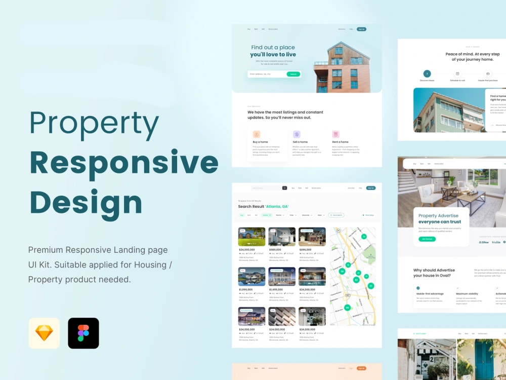 A Great Figma website Design and development with interactive UX/UI ...