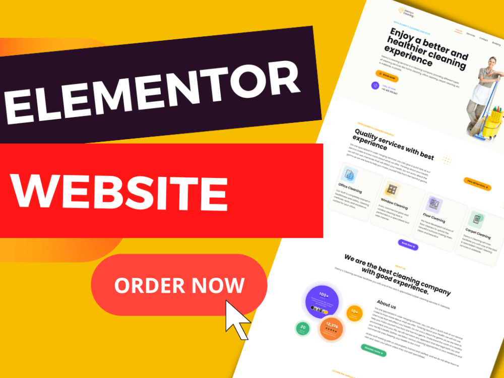 A Elementor pro design website (WordPress Expert) | Upwork